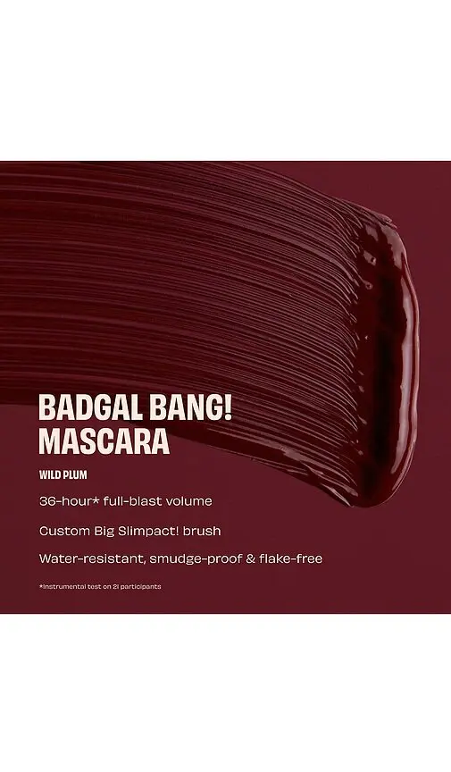 BENEFIT COSMETICS Badgal Bang! Mascara