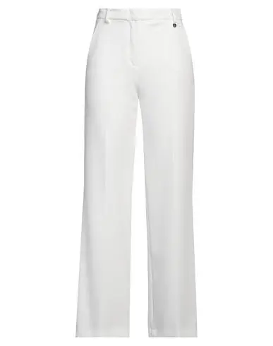 LIU •JO Wide-leg Stretch Trousers - White