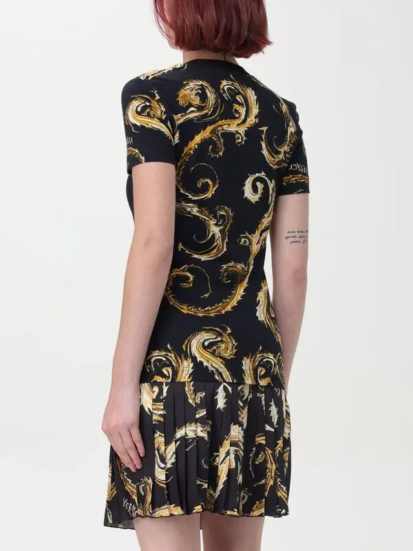 Versace Graphic Print T-shirt - Black