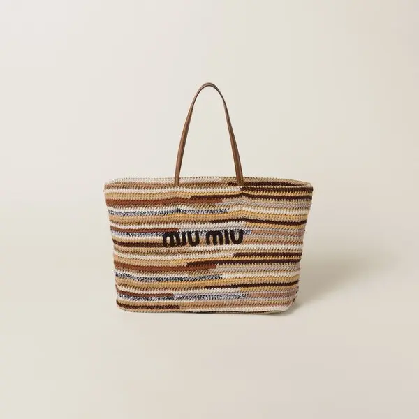 Miu Miu Crochet Tote Bag