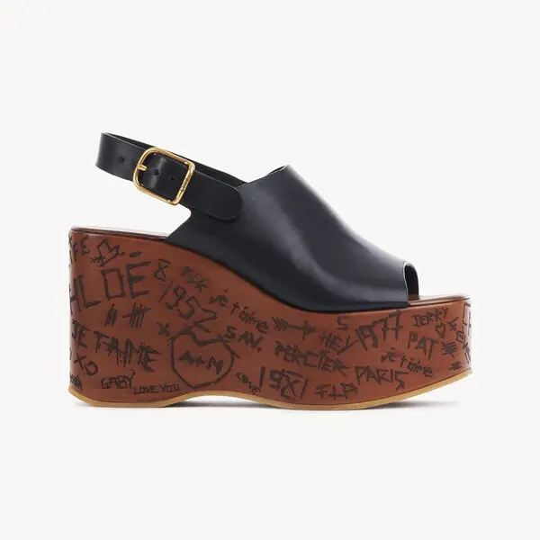 Chloé Maxime Wedge Sandal