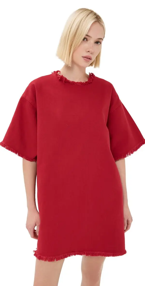 Marques' Almeida Oversized T-Shirt Dress - Red | Editorialist