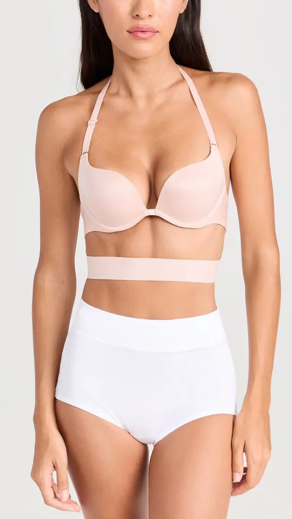 Wolford Pushup Bra - Rose Powder