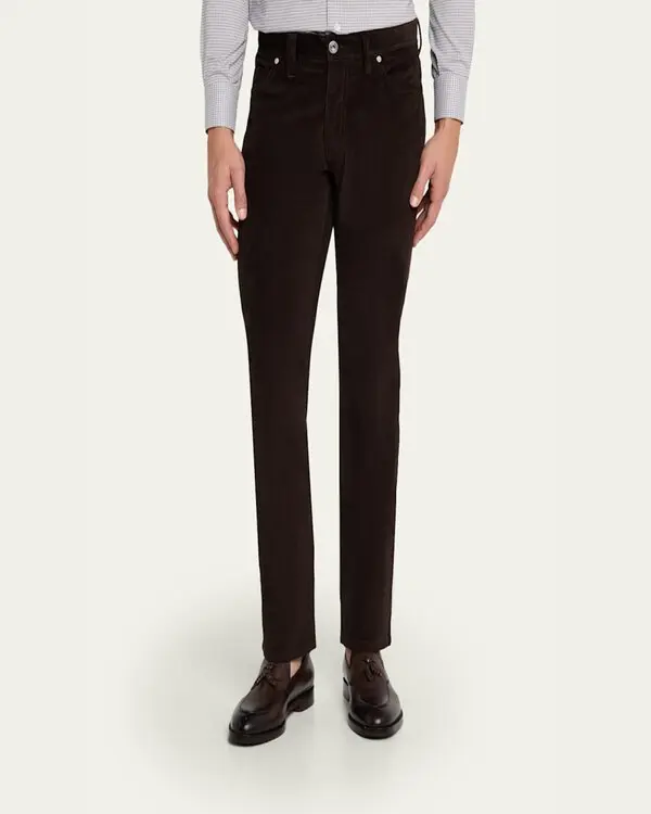 Brioni Pinwale 5-pocket Pants