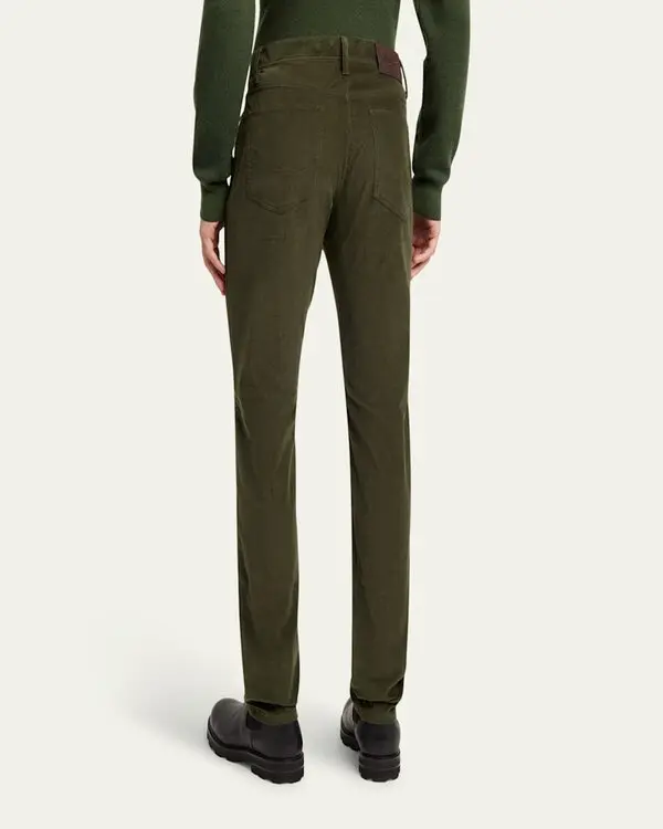 Brioni Pinwale 5-pocket Pants