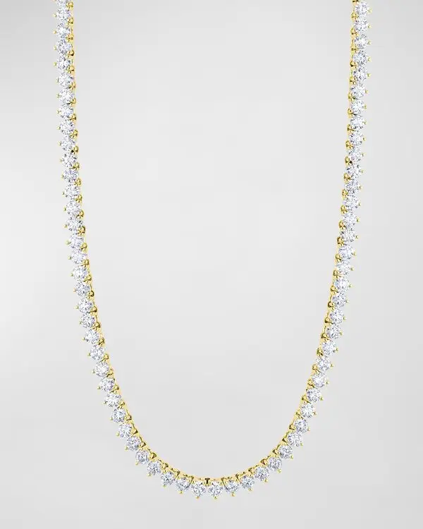 Neiman Marcus 18k Gold 19.25 Tcw Diamond Necklace - Yellow Gold