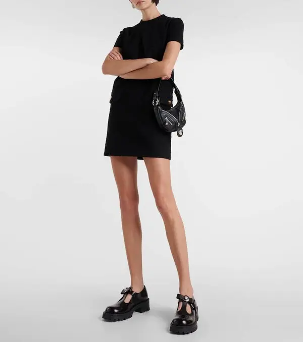 Versace Ribbon Leather Flats