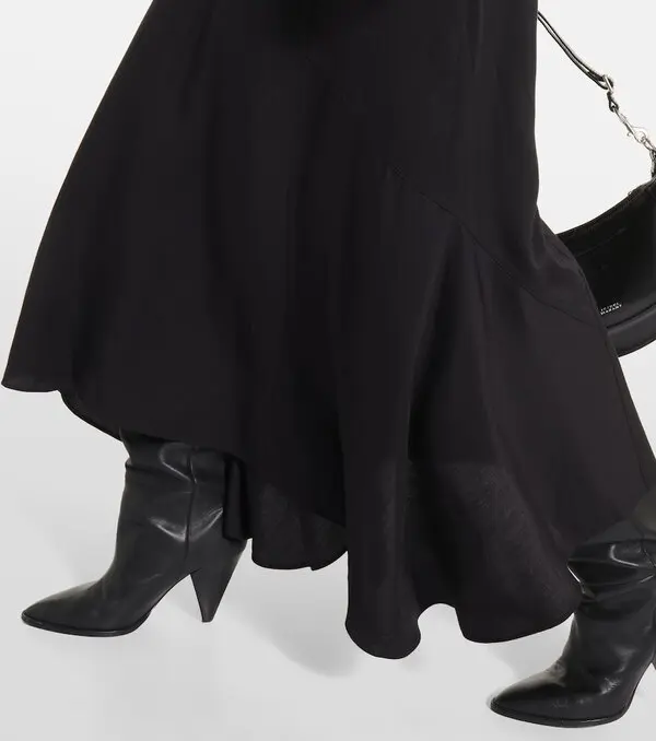 MARANT ETOILE Alona Asymmetric Midi Skirt