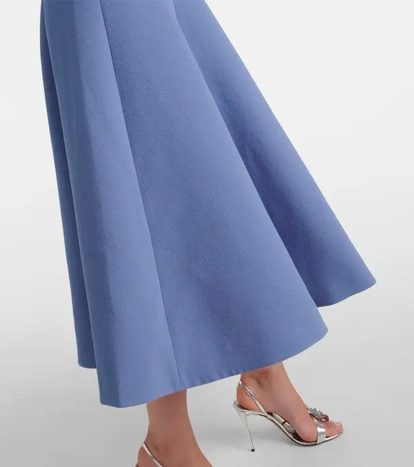 EMILIA WICKSTEAD Belgium Pleated Midi Dress