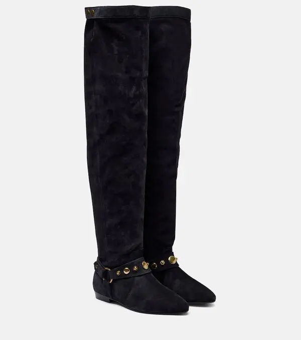 Isabel Marant Étoile Selize Over-the-knee Boots - Black