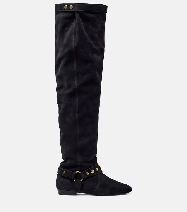 Isabel Marant Étoile Selize Over-the-knee Boots - Black
