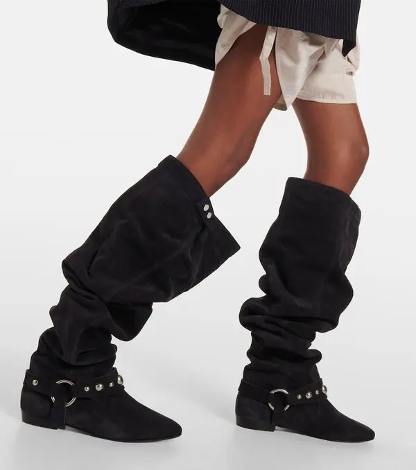 Isabel Marant Étoile Selize Over-the-knee Boots - Black