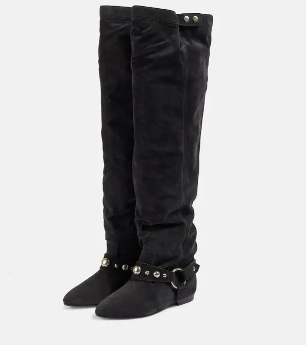Isabel Marant Étoile Selize Over-the-knee Boots - Black