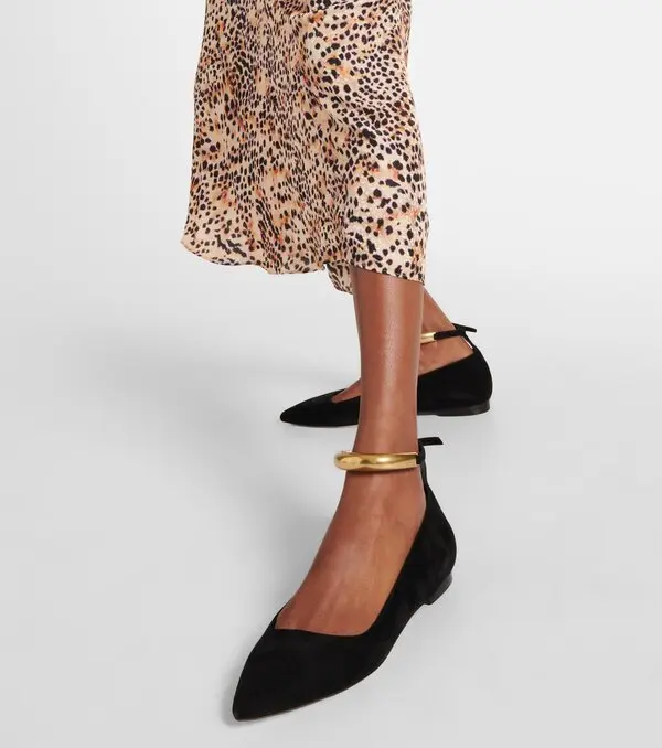 Isabel Marant Étoile Leanor Embellished Ballet Flats