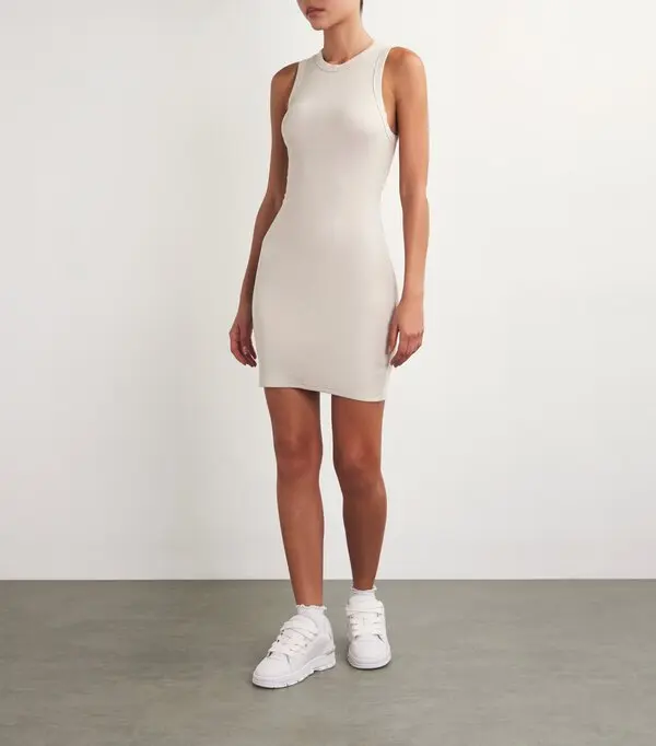 skims cotton rib slip dress Stunning SKIMS Ribbed Cotton Cami Dress