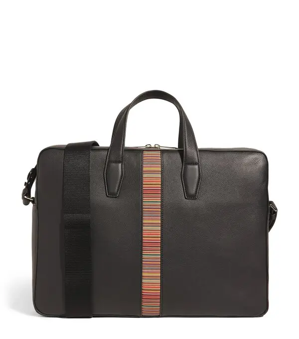 Paul Smith Leather Briefcase - Black