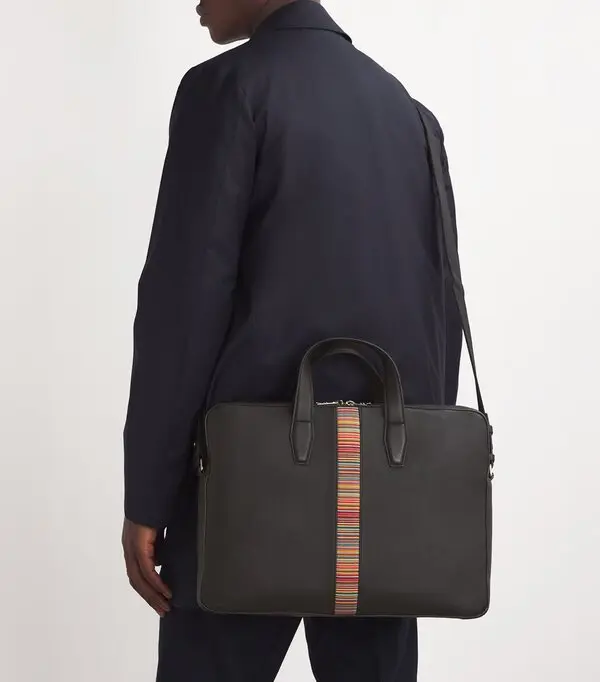 Paul Smith Leather Briefcase - Black