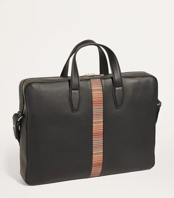 Paul Smith Leather Briefcase - Black