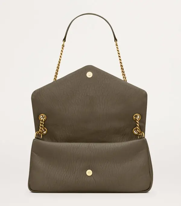 Saint Laurent Medium Calypso Shoulder Bag - Green