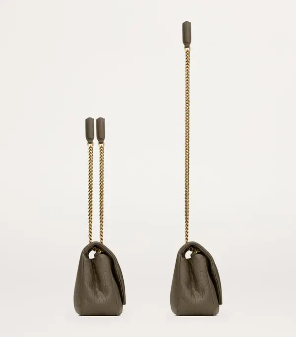 Saint Laurent Medium Calypso Shoulder Bag - Green