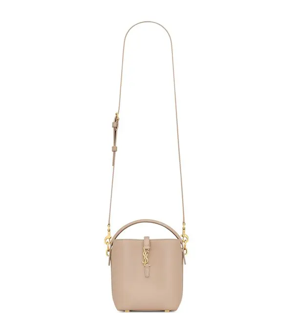 Saint Laurent Le 37 Mini Bucket Bag - Beige