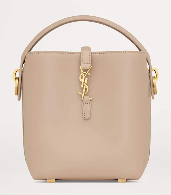 Saint Laurent Le 37 Mini Bucket Bag - Beige