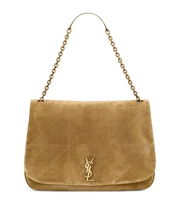 Saint Laurent Suede Jamie 4.3 Shoulder Bag - Green