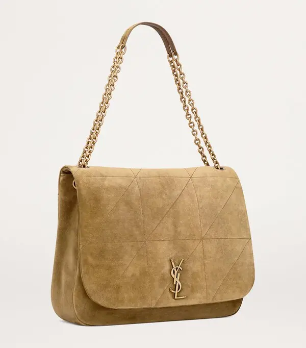 Saint Laurent Suede Jamie 4.3 Shoulder Bag - Green
