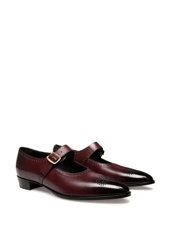 Bally Buckled Leather Brogues