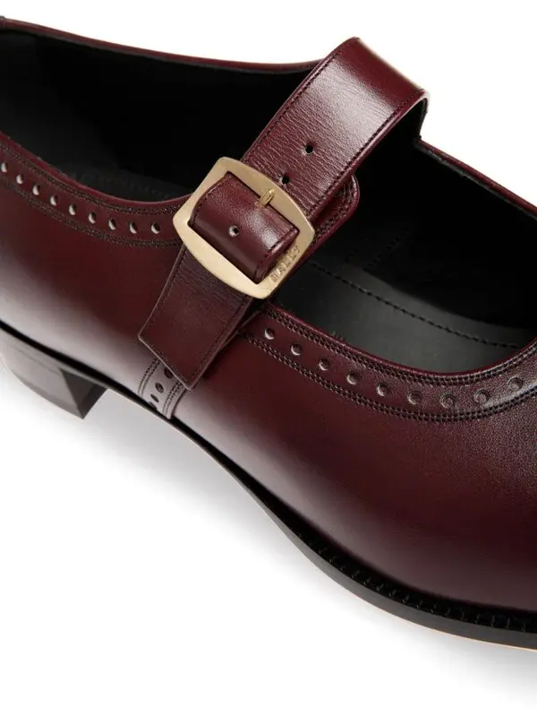 Bally Buckled Leather Brogues