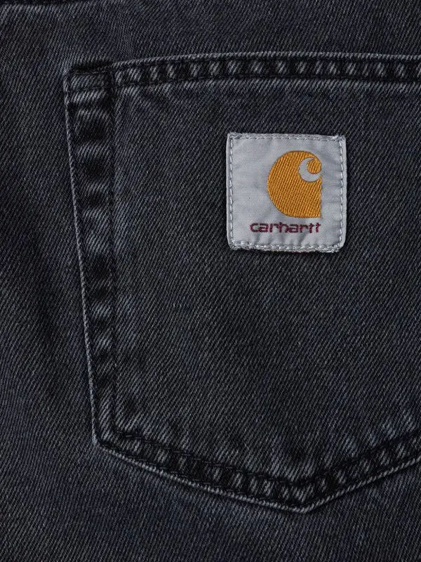 Carhartt Work In Progress Straight-leg Denim Jeans - Black