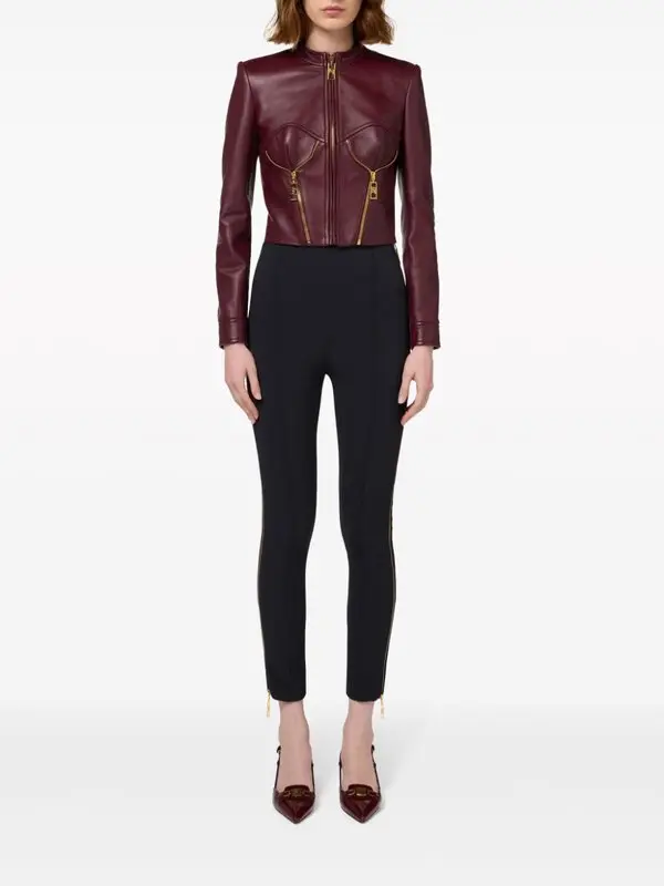Elisabetta Franchi Side-zip Skinny Trousers