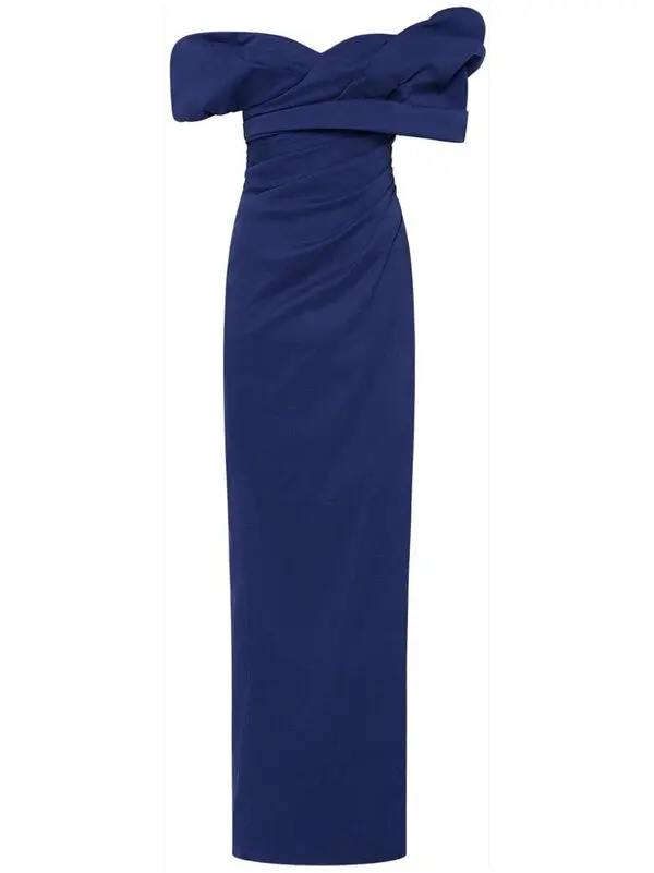 Rachel Gilbert Gia Ruched Detailing Dress