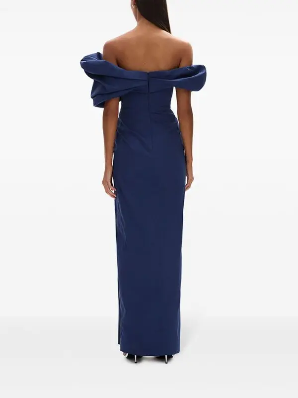 Rachel Gilbert Gia Ruched Detailing Dress