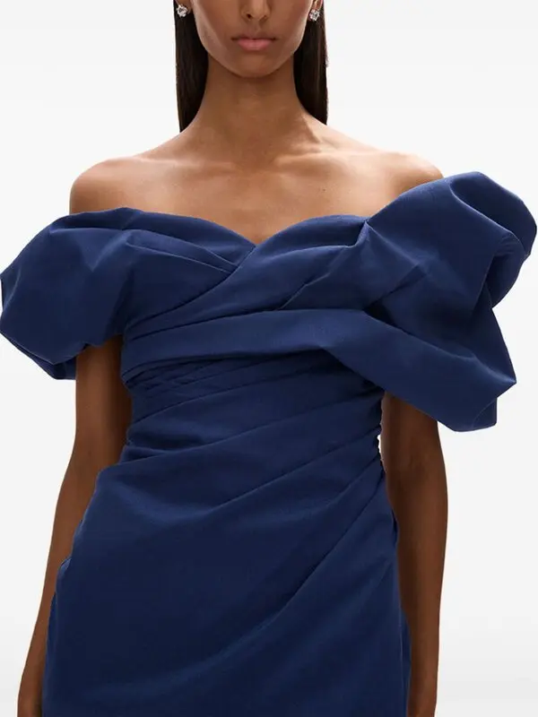 Rachel Gilbert Gia Ruched Detailing Dress
