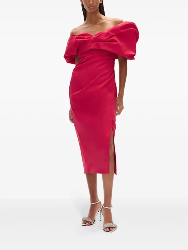 Rachel Gilbert Gia Ruched Dress