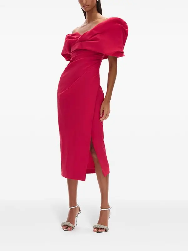 Rachel Gilbert Gia Ruched Dress
