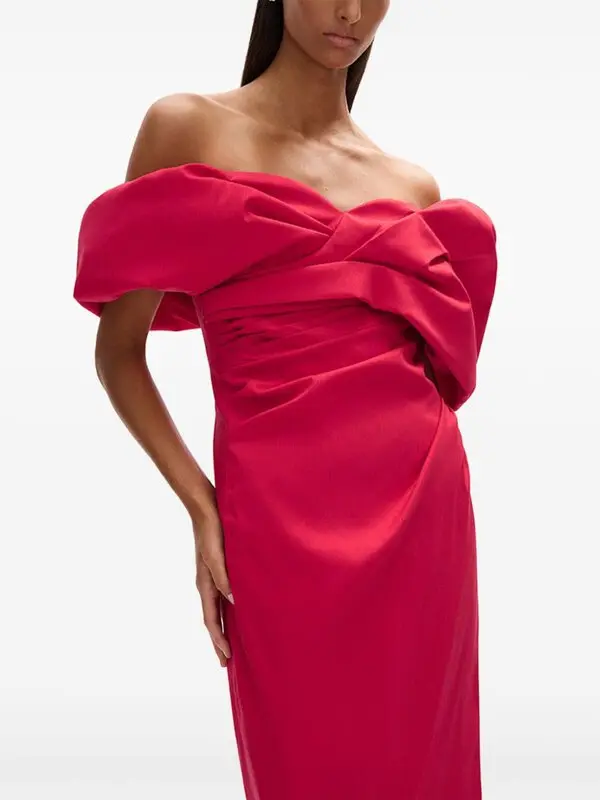Rachel Gilbert Gia Ruched Dress