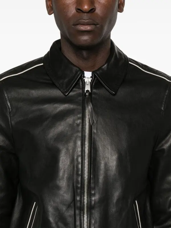 Allsaints Regis Eather Jacket - Black | Editorialist