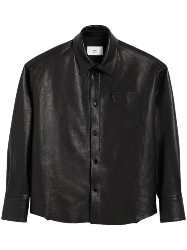 AMI Paris De Coeur Shirt Jacket