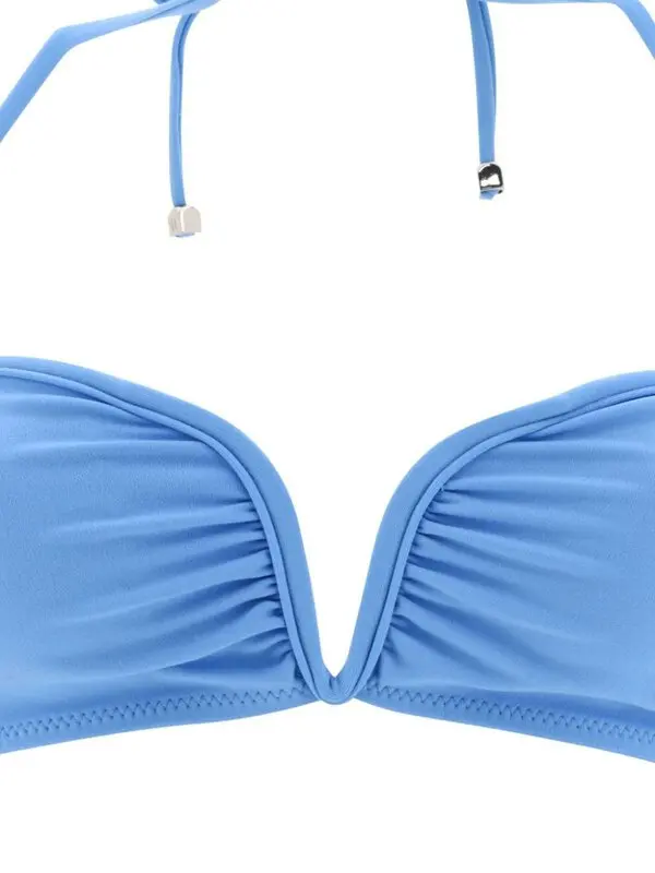 Nanushka Manou Halterneck Bikini Top
