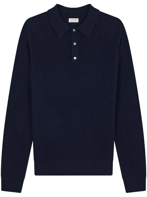 FURSAC Knitted Polo Shirt