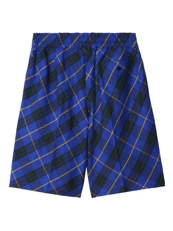 Burberry Vintage Check Cotton Shorts
