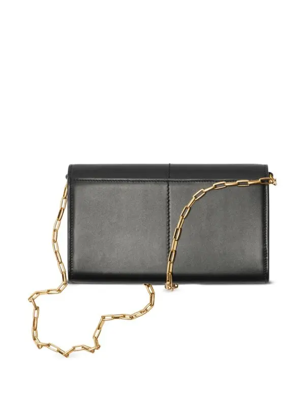 Burberry Snip Leather Chain Wallet