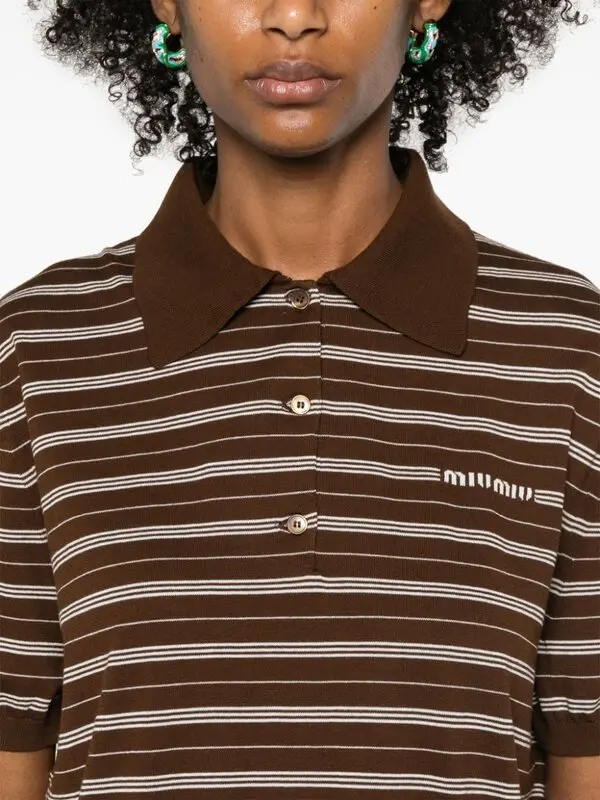 【BROWN】Knit Polo Stripe Amazon.com: OXKNIT Mens Retro Polo Striped Brown V-Neck Knitted