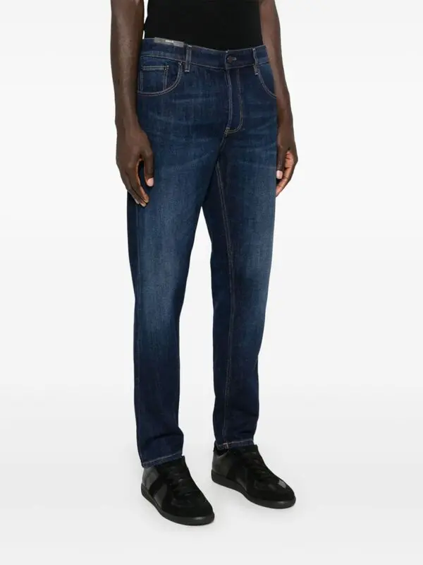 PT TORINO Washed Slim Fit Jeans - Blue