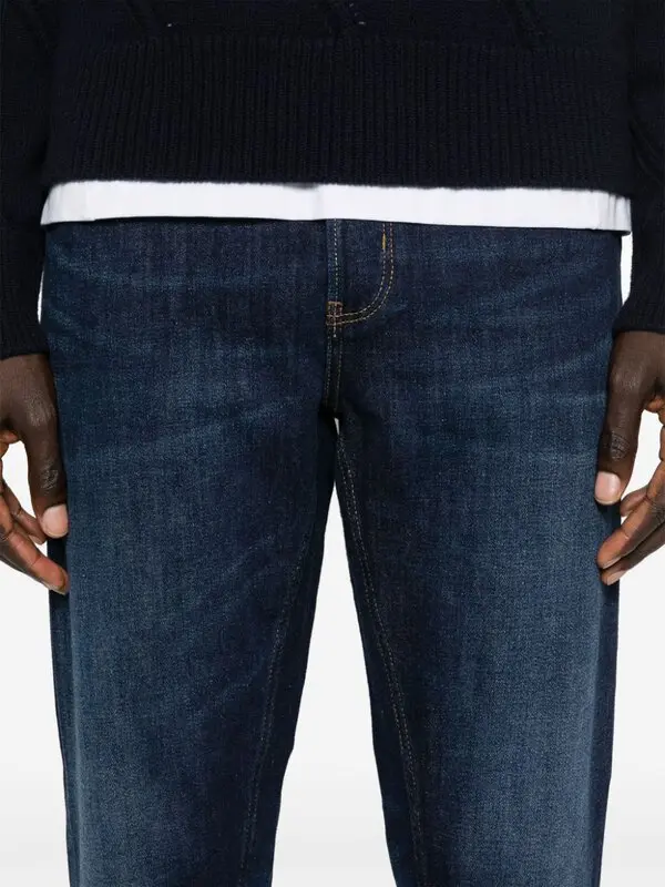 PT TORINO Washed Slim Fit Jeans - Blue