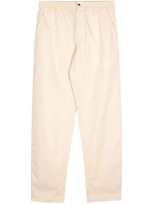 Maison Kitsuné Straight-leg Cotton Trousers