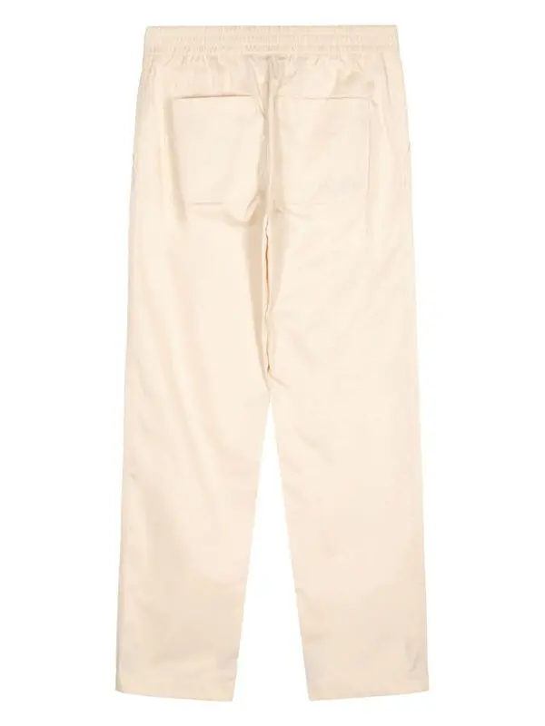 Maison Kitsuné Straight-leg Cotton Trousers