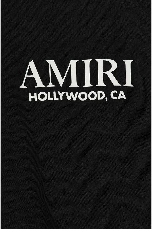 Amiri Bones Stacked Long Sleeve Tee In Grey